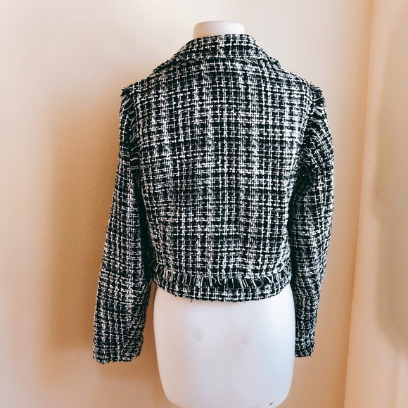 a new day | Jackets & Coats | A New Day Tweed Moto Jacket | Poshmark